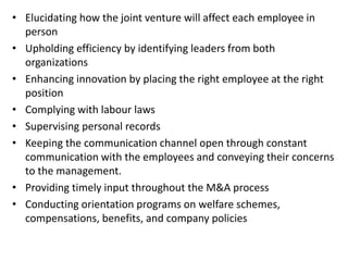 UNIT 1_Roles of HR Manager in merger & acquisition (1).pptx