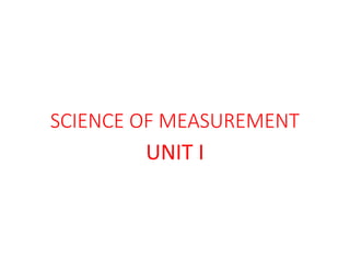 Measurement Unit 1 Science of Measurement.pptx