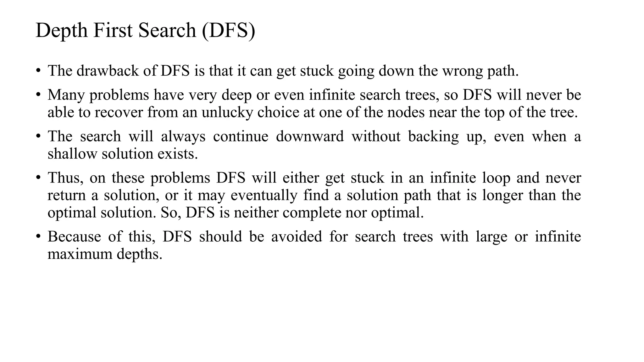 Search strategies BFS, DFS | PDF