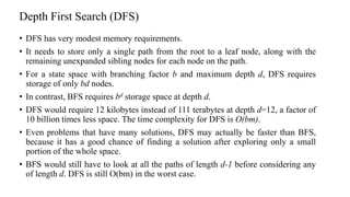 Search strategies BFS, DFS | PDF