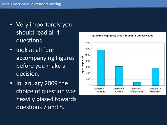 Unit 1, Section B – Extended Writing | PPT | Educational Assessment | Education