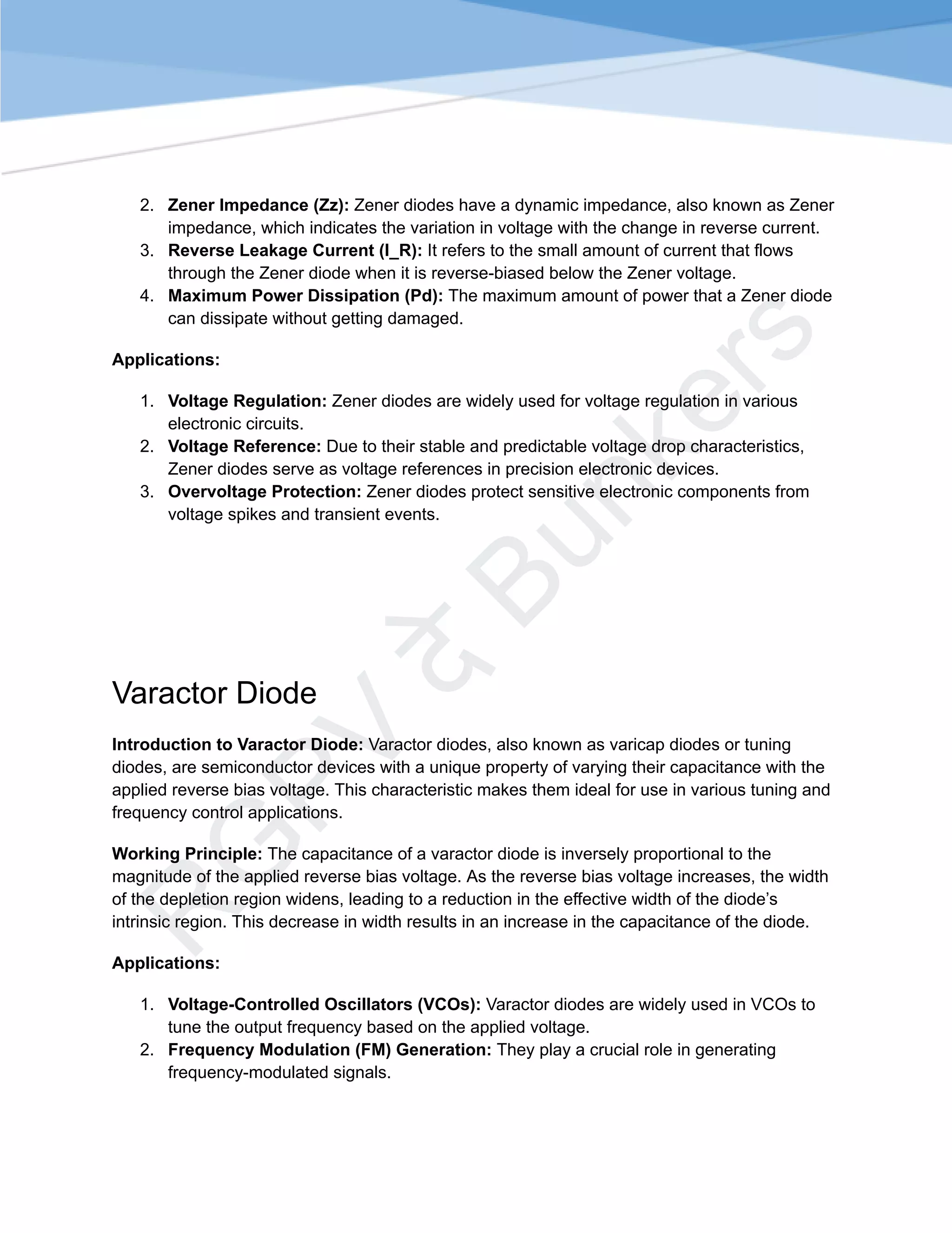 EDC Unit — 1 Semiconductor Devices & Transistors | RGPV De Bunkers | PDF