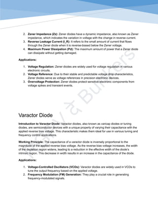 EDC Unit — 1 Semiconductor Devices & Transistors | RGPV De Bunkers | PDF