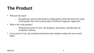 Unit 1 sepm introduction to software | PPT | Computer Software and Applications | Computing