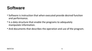 Unit 1 sepm introduction to software | PPT