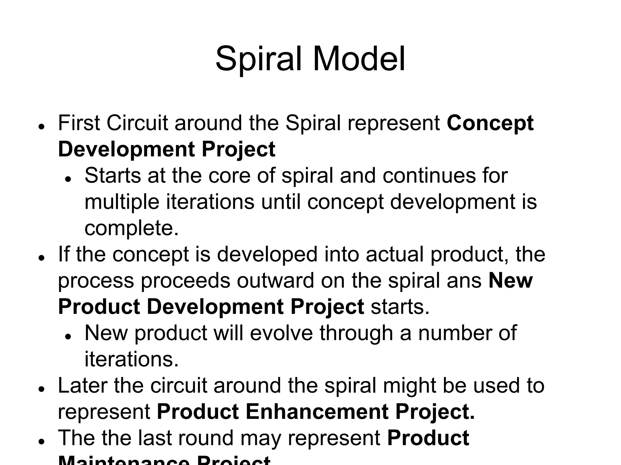 Unit 1 sepm process models | PPTX