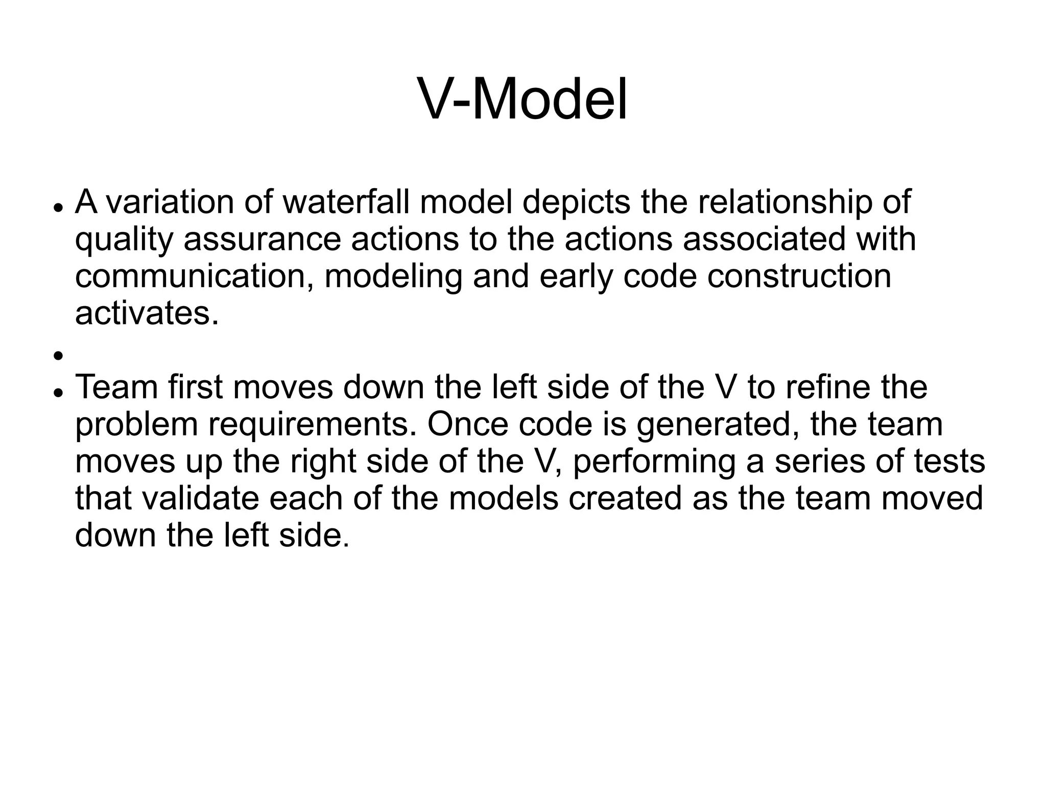 Unit 1 sepm process models | PPTX
