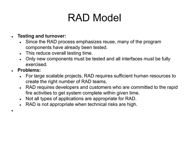 Unit 1 sepm process models | PPTX