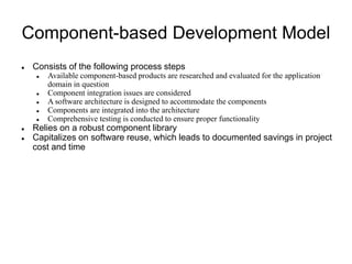 Unit 1 sepm process models | PPTX