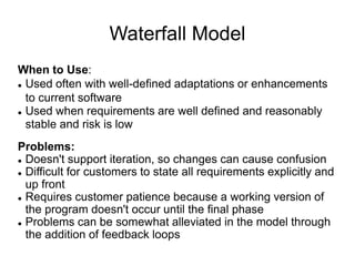 Unit 1 sepm process models | PPTX