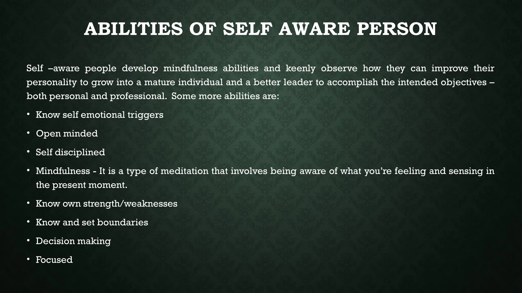Unit 1 Session 2 Introduction to Self Awareness.pptx