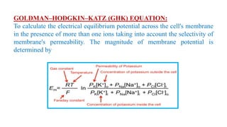 MEDICAL ELECTRONICS_EC8073_Unit 1 session 4 | PPTX | Chemistry | Science