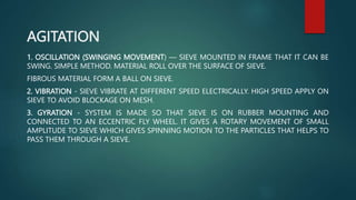 SIZE SEPARATION- Objectives, applications & mechanism | PPTX
