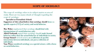 INTRODUCTION TO SOCIOLOGY | PPTX | Science