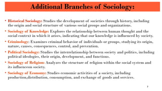INTRODUCTION TO SOCIOLOGY | PPTX | Science
