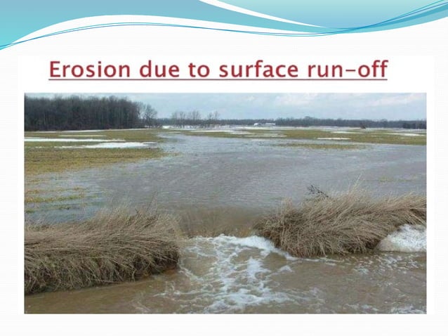 UNIT 1 SOIL EROSION PRINCIPLES TO DEVELOP WATERSHED | PPTX