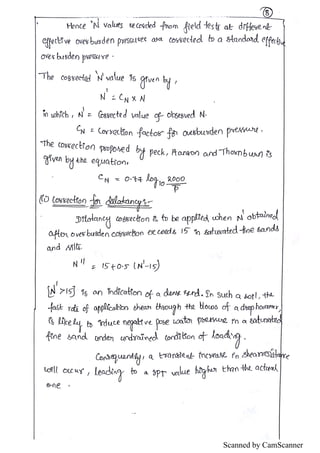 Unit 1 soil exploration Hand written notes | PDF