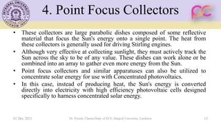 Unit 1 Solar Collectors | PPTX