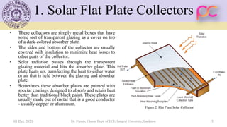 Unit 1 Solar Collectors | PPTX