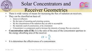 Unit 1 Solar Collectors | PPTX