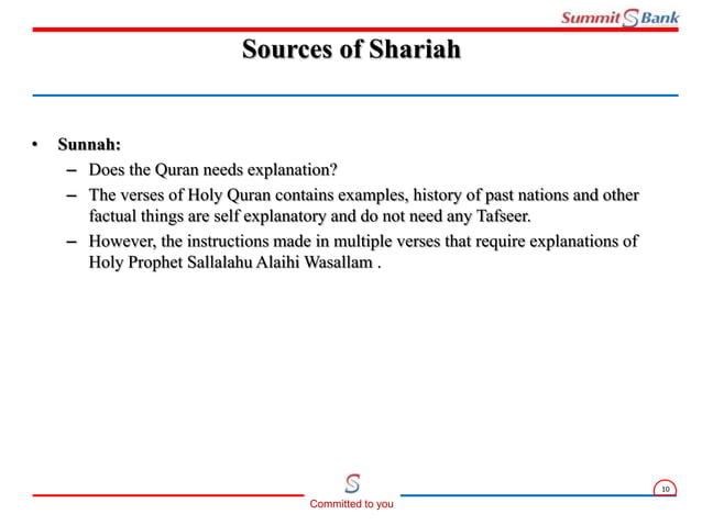 Unit 1 (sources of shariah) | PPTX