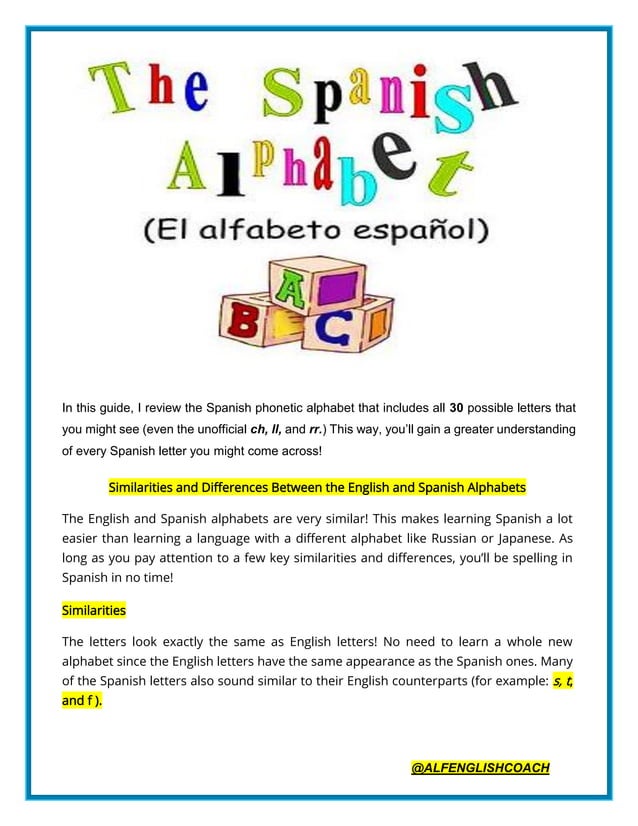 UNIT 1 SPANISH ALPHABET Pronunciation and Phonetics.pdf