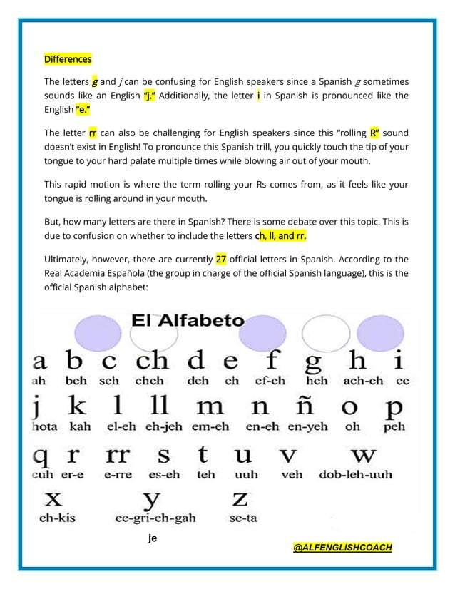 UNIT 1 SPANISH ALPHABET Pronunciation and Phonetics.pdf