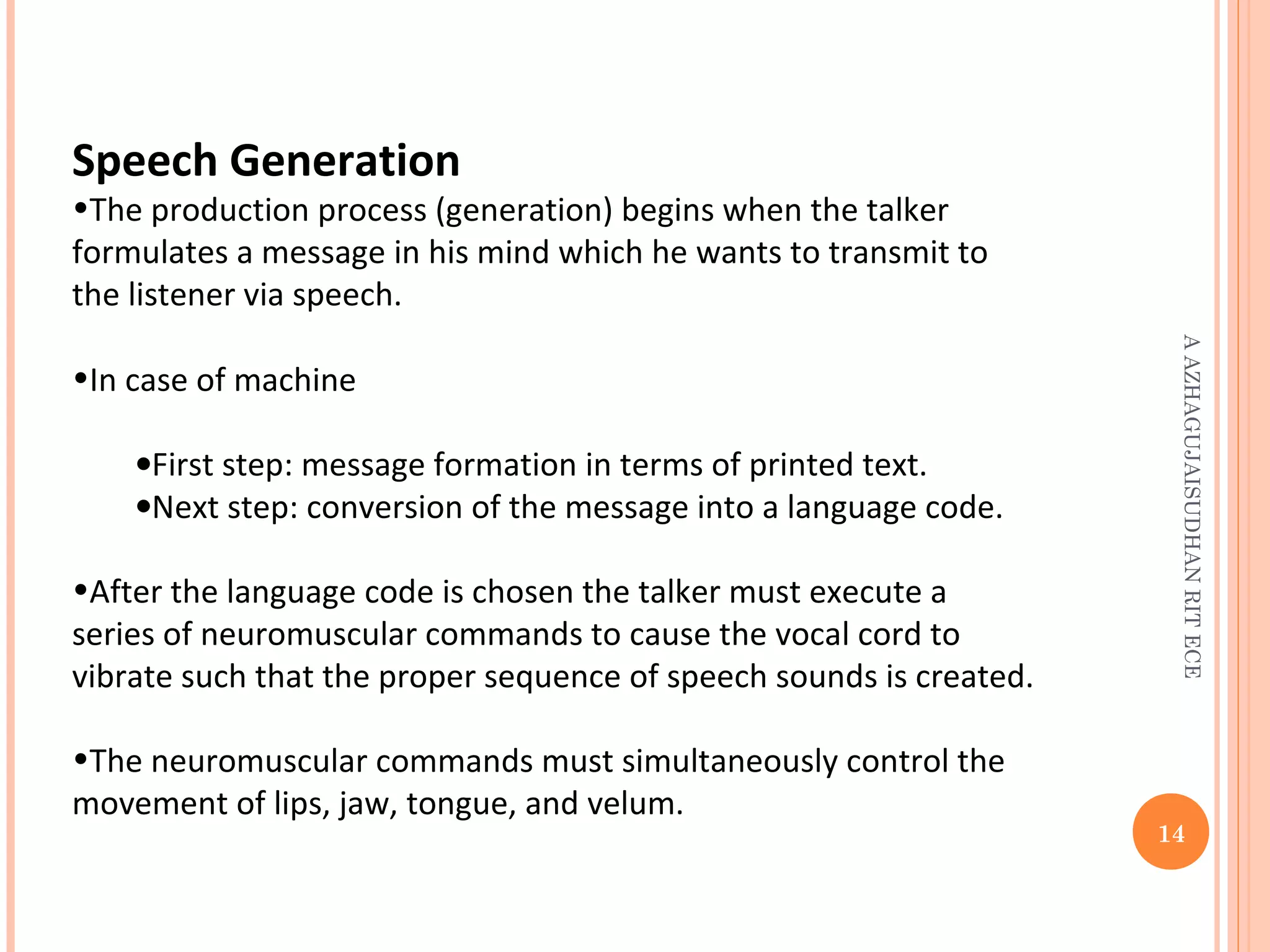Unit 1 Speech Processing Ppt Digital Audio Computer Software And Applications