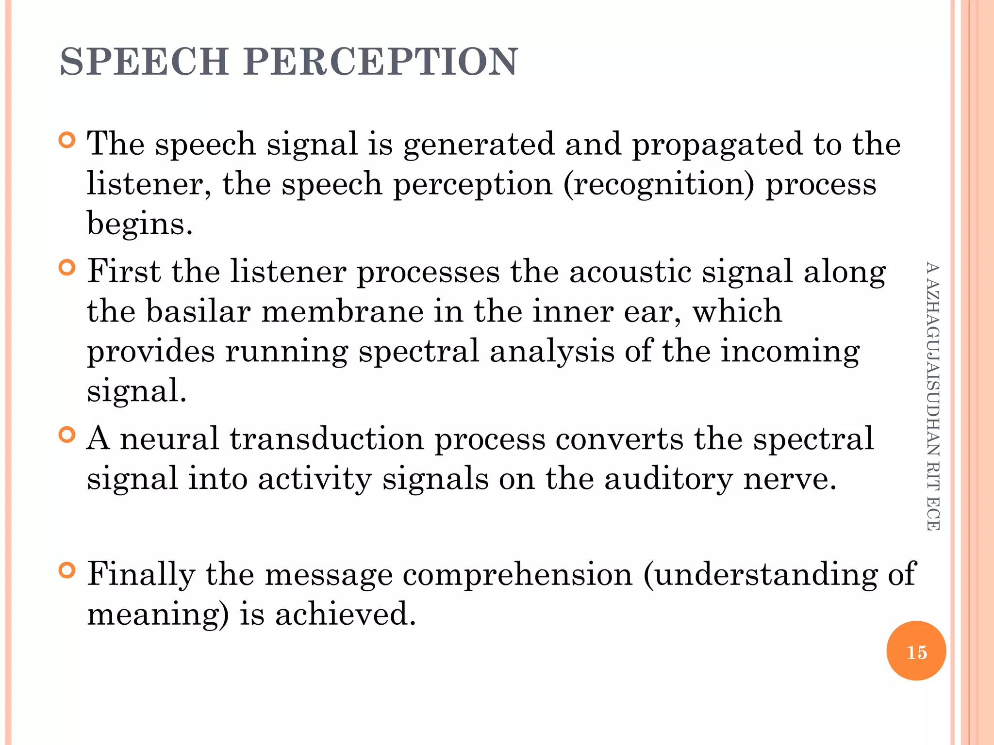 Unit 1 speech processing | PPT | Digital Audio | Computer Software and Applications