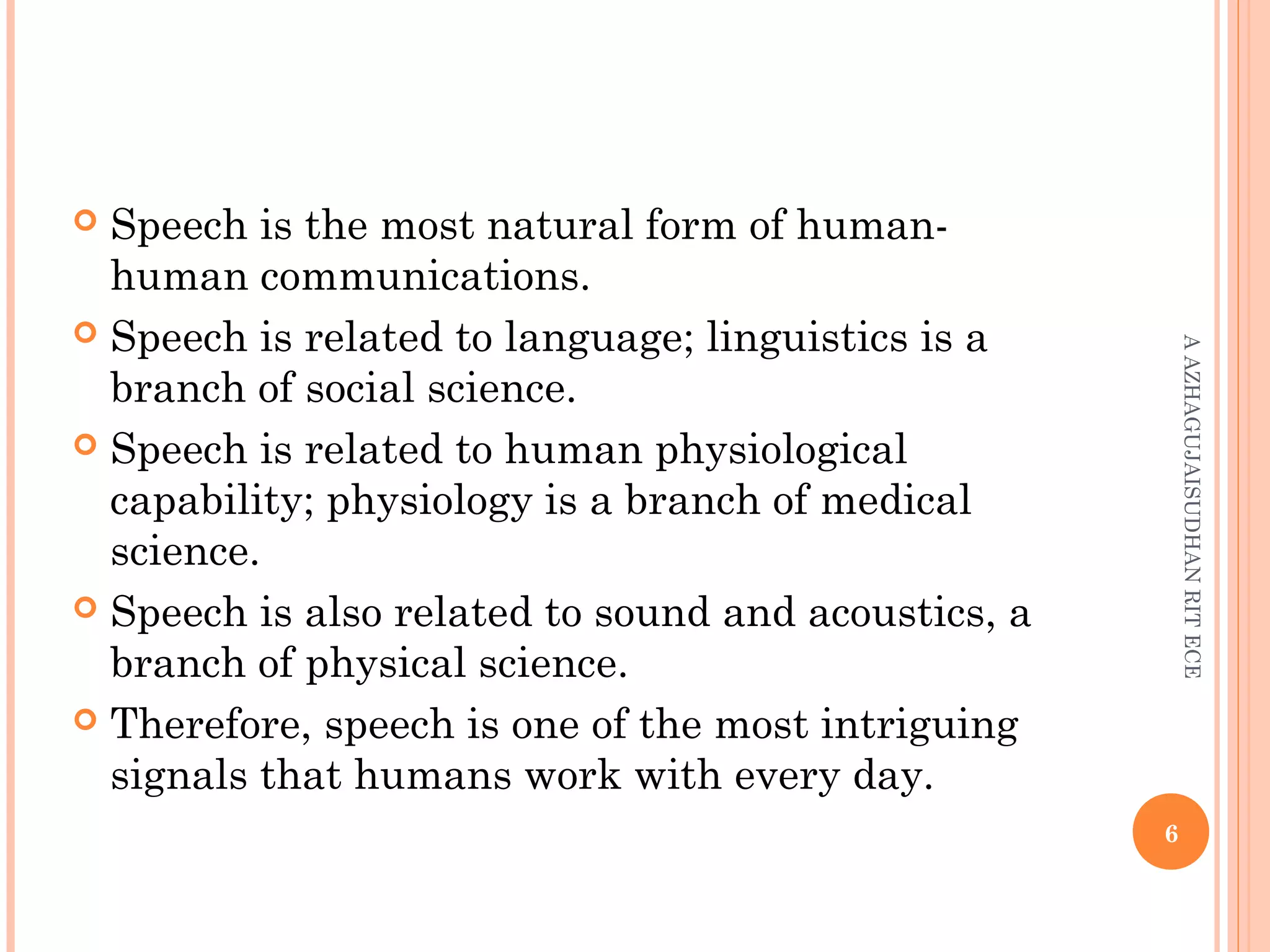 Unit 1 Speech Processing Ppt Digital Audio Computer Software And Applications