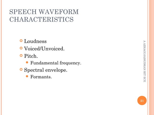 Unit 1 Speech Processing Ppt Digital Audio Computer Software And Applications