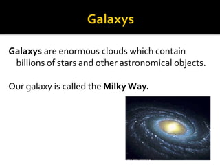 UNIT 1. THE EARTH AND THE UNIVERSE | PPTX