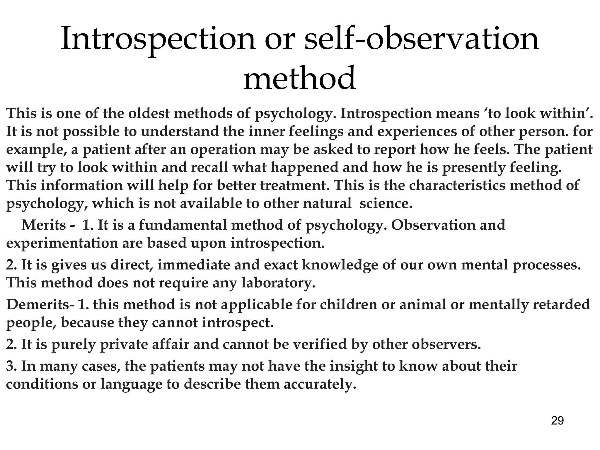 INTRODUCTION OF PSYCHOLOGY | PPT