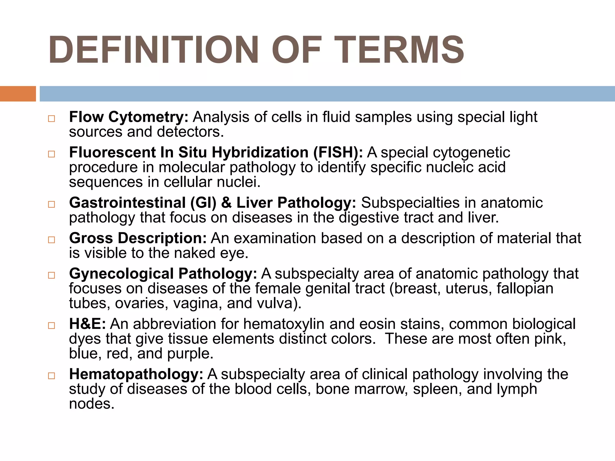 UNIT 1st INTRODUCTION OF PATHOLOGY FOR NURSES | PPTX