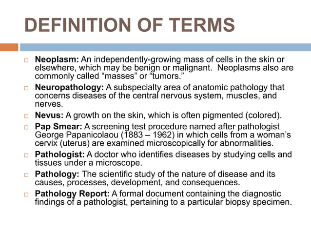 UNIT 1st INTRODUCTION OF PATHOLOGY FOR NURSES | PPTX | Biological ...