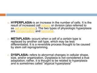 UNIT 1st INTRODUCTION OF PATHOLOGY FOR NURSES | PPTX