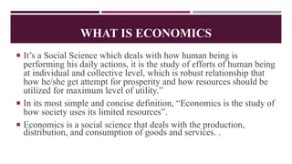 Unit 1st Introduction to Economics.pptx