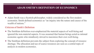 Unit 1st Introduction to Economics.pptx