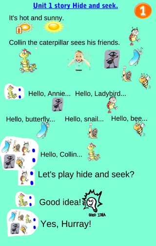 Unit1 story with pictures and unit 1 songs | PPT