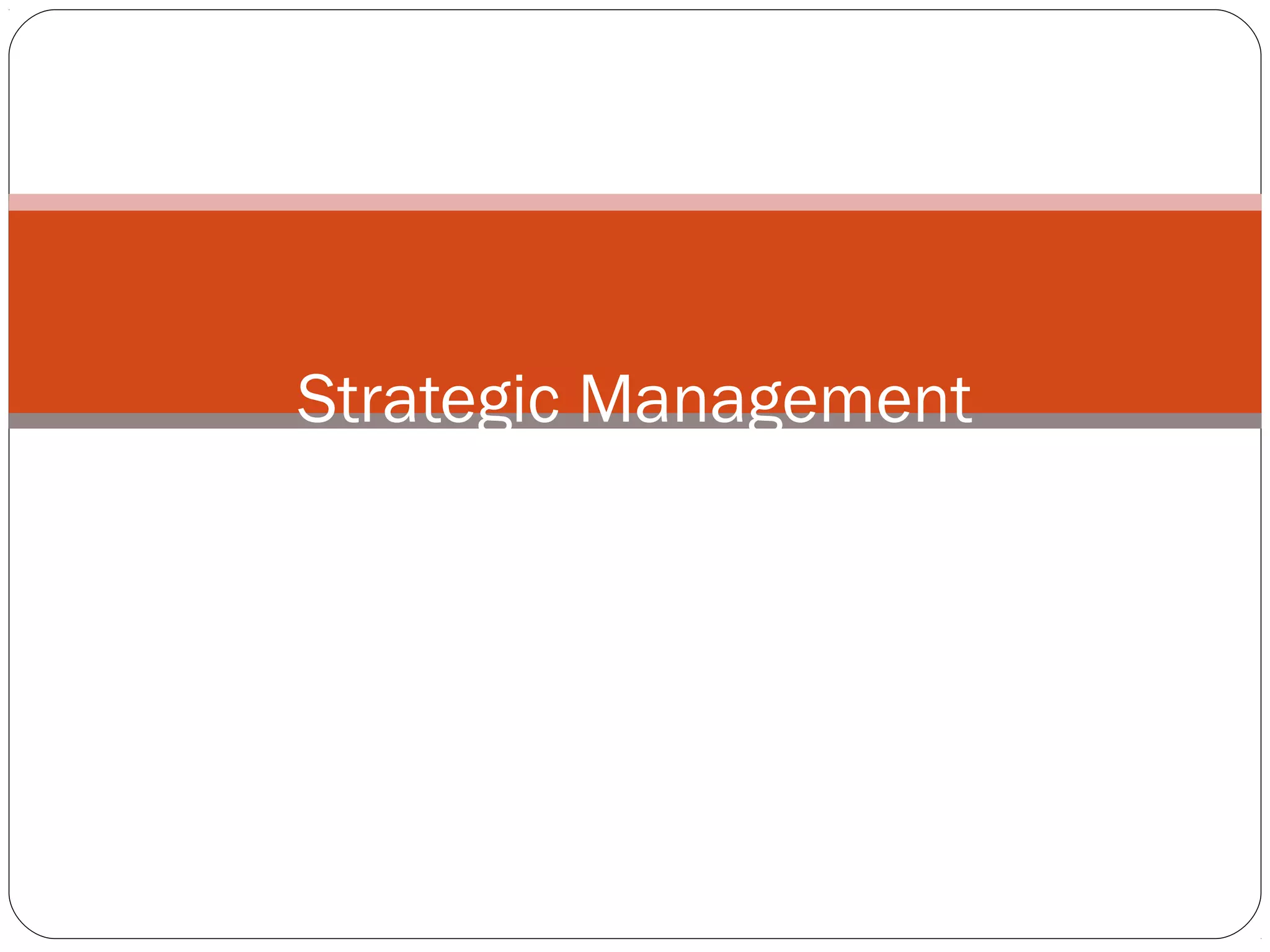 Unit 1 strategic management 2 | PPT
