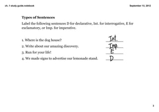 Unit 1 Study Guide | PPT