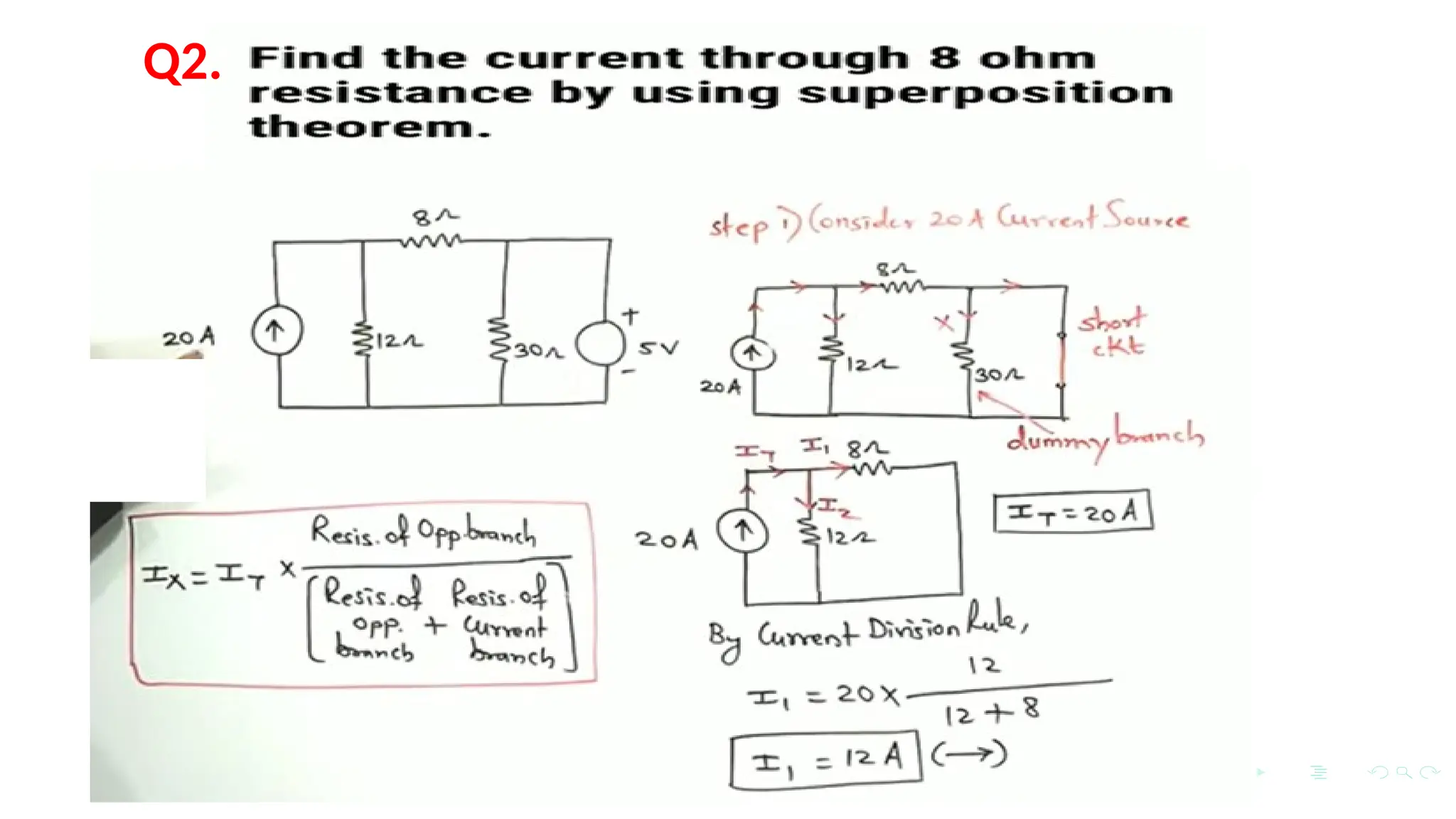 Unit 1 Superposition Theorem Electrical Ppt