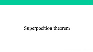 Unit 1_ Superposition Theorem electrical | PPT