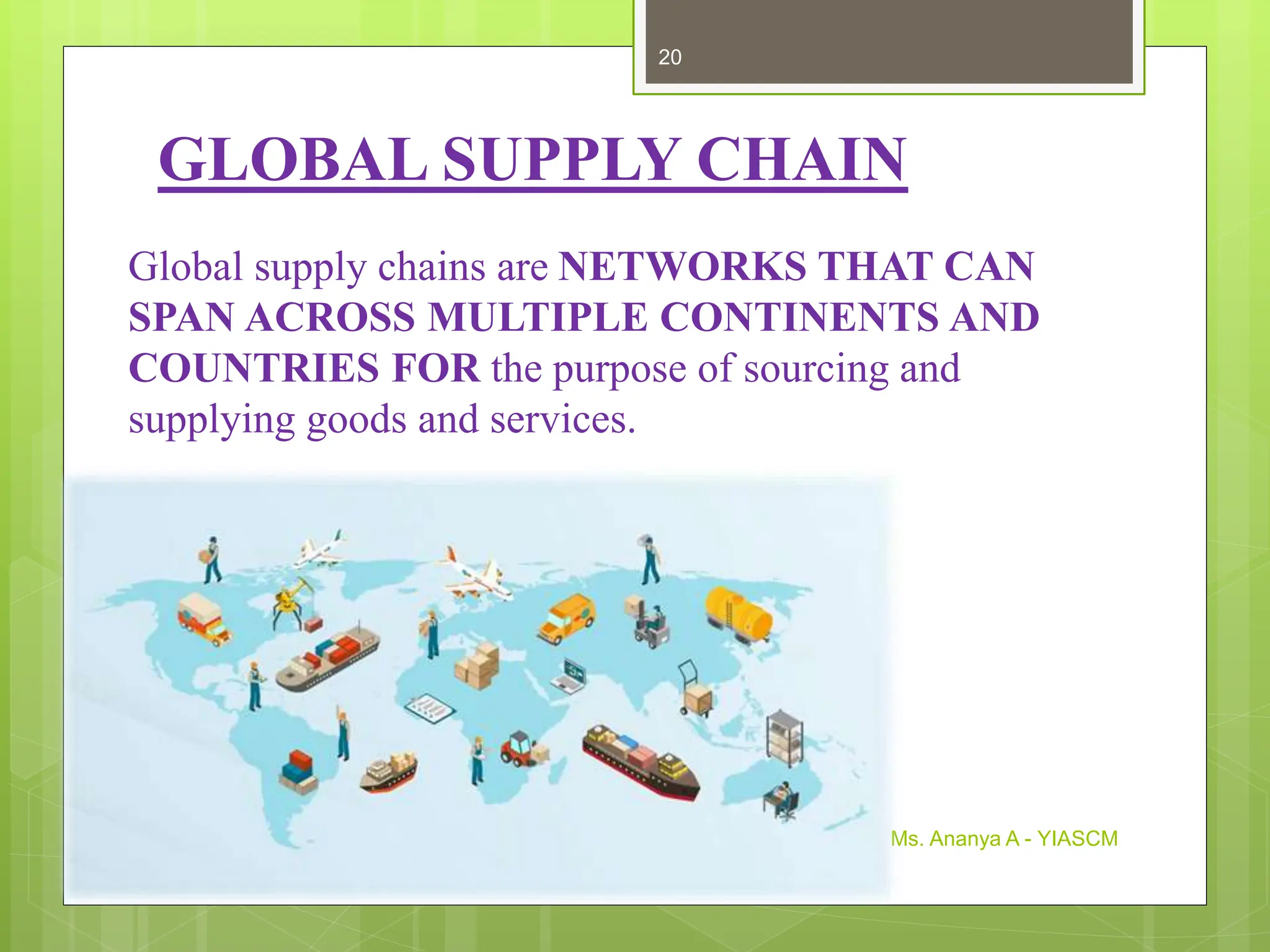 Introduction to Supply Chain Management, A comprehensive study | PPTX