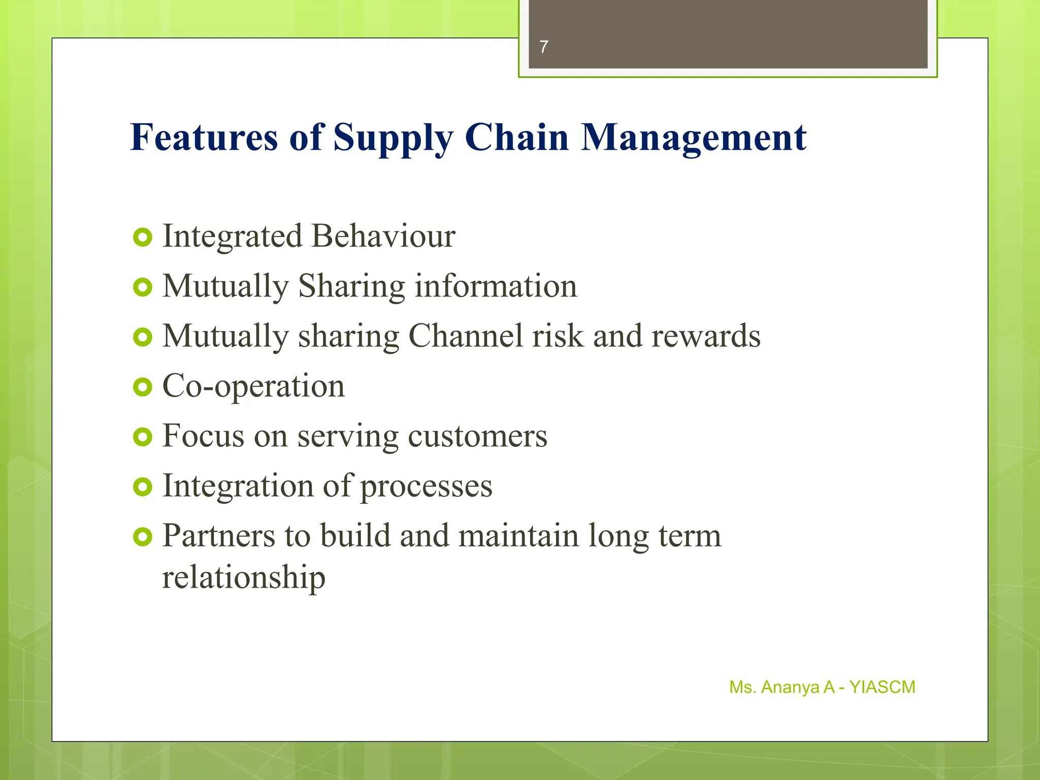 Introduction to Supply Chain Management, A comprehensive study | PPTX
