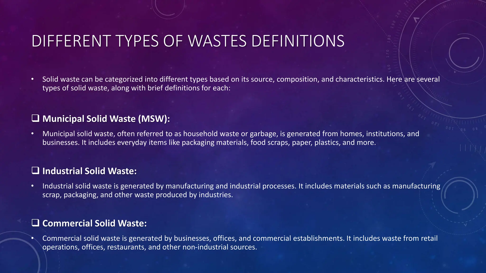 introduction to solid waste management notes | PPTX