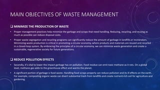 introduction to solid waste management notes | PPTX