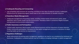 introduction to solid waste management notes | PPTX
