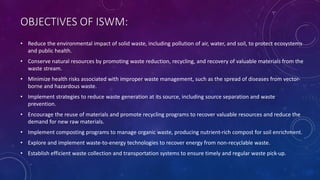 introduction to solid waste management notes | PPTX
