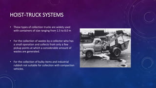 collection storage and transportation of solid waste | PPTX